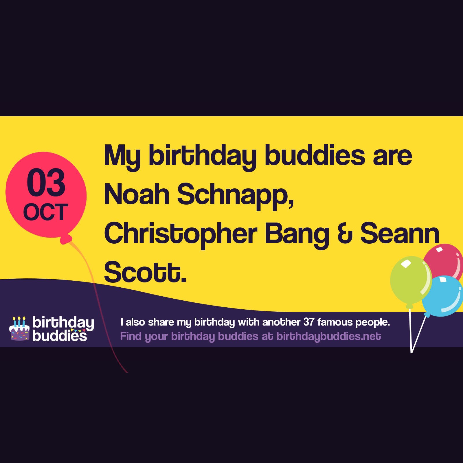 Famous Birthdays On 3rd October | Celebrities Born On 3rd October