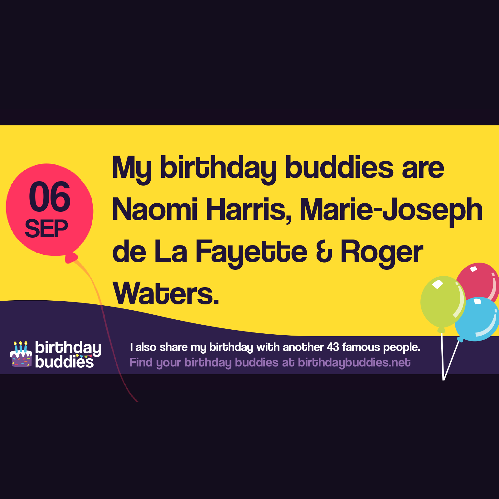 Famous Birthdays On 6th September | Celebrities Born On 6th September