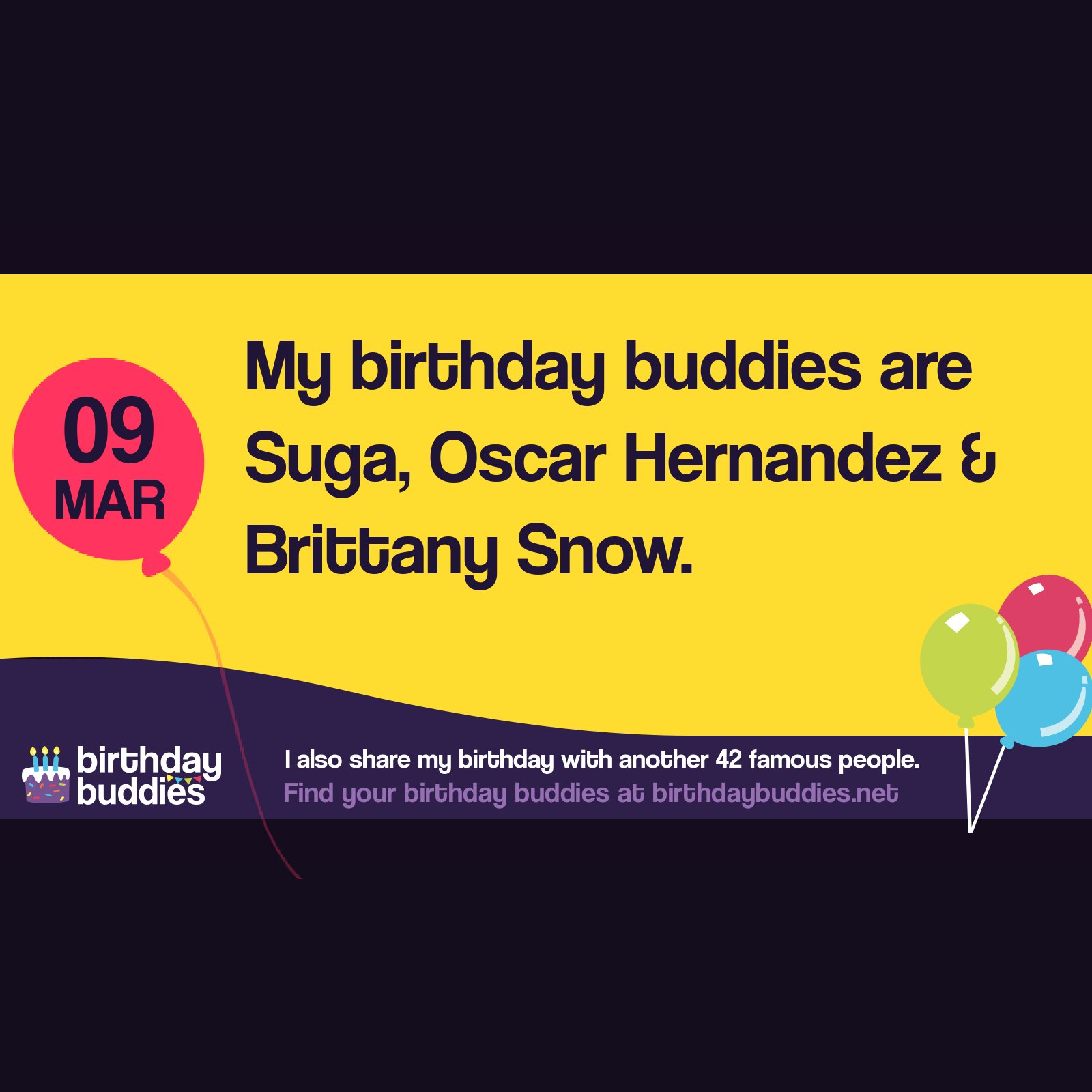 Famous Birthdays On 9th March | Celebrities Born On 9th March