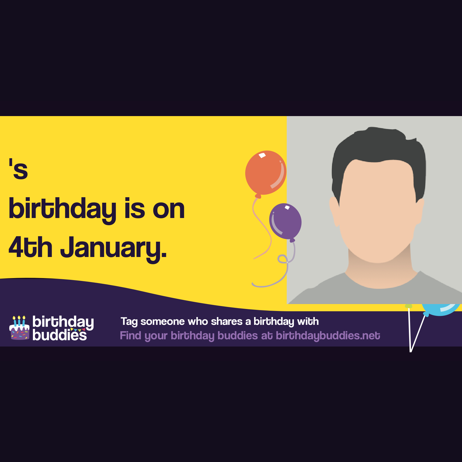 's birthday is 4th January 1994
