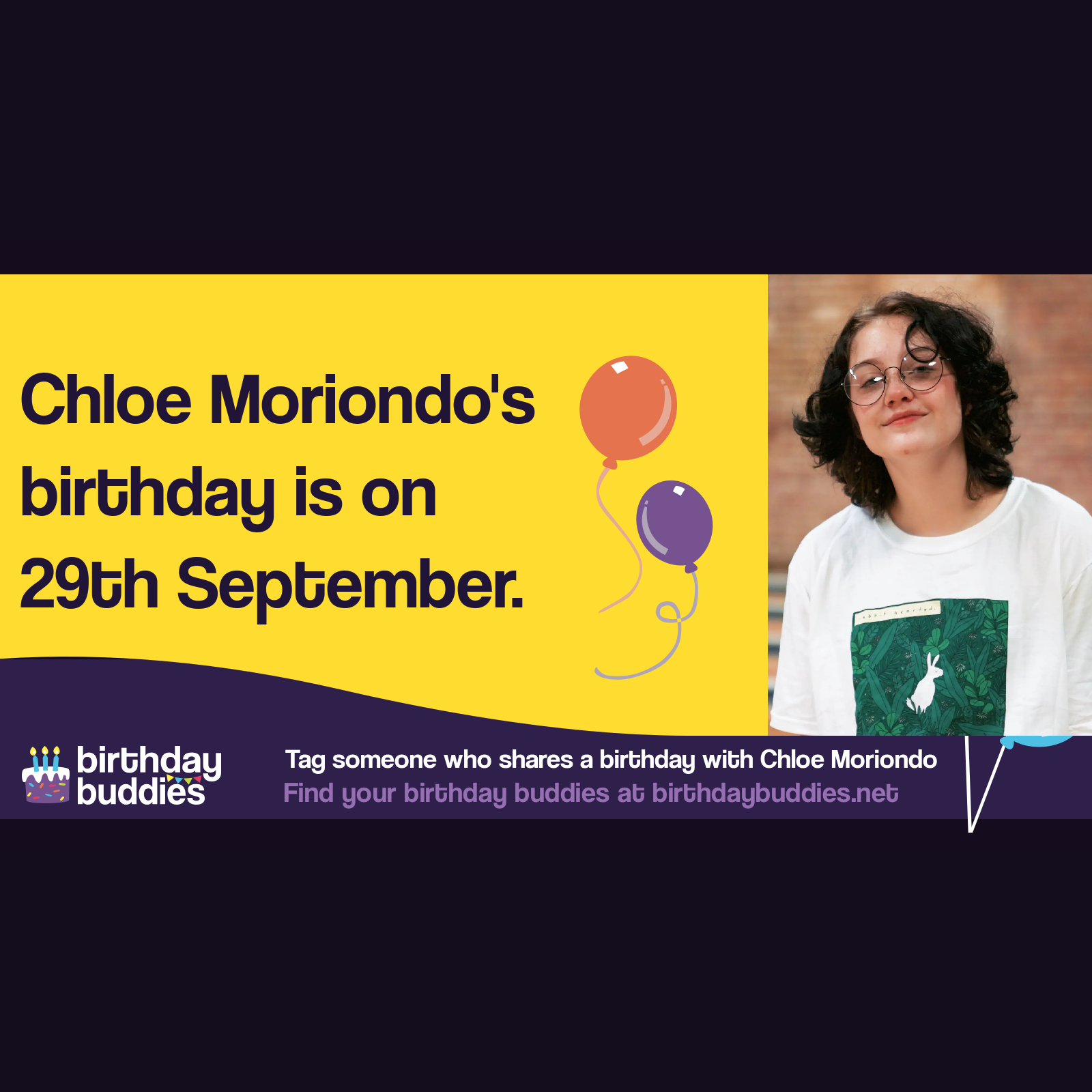 Chloe Moriondo's birthday is 29th September 2002