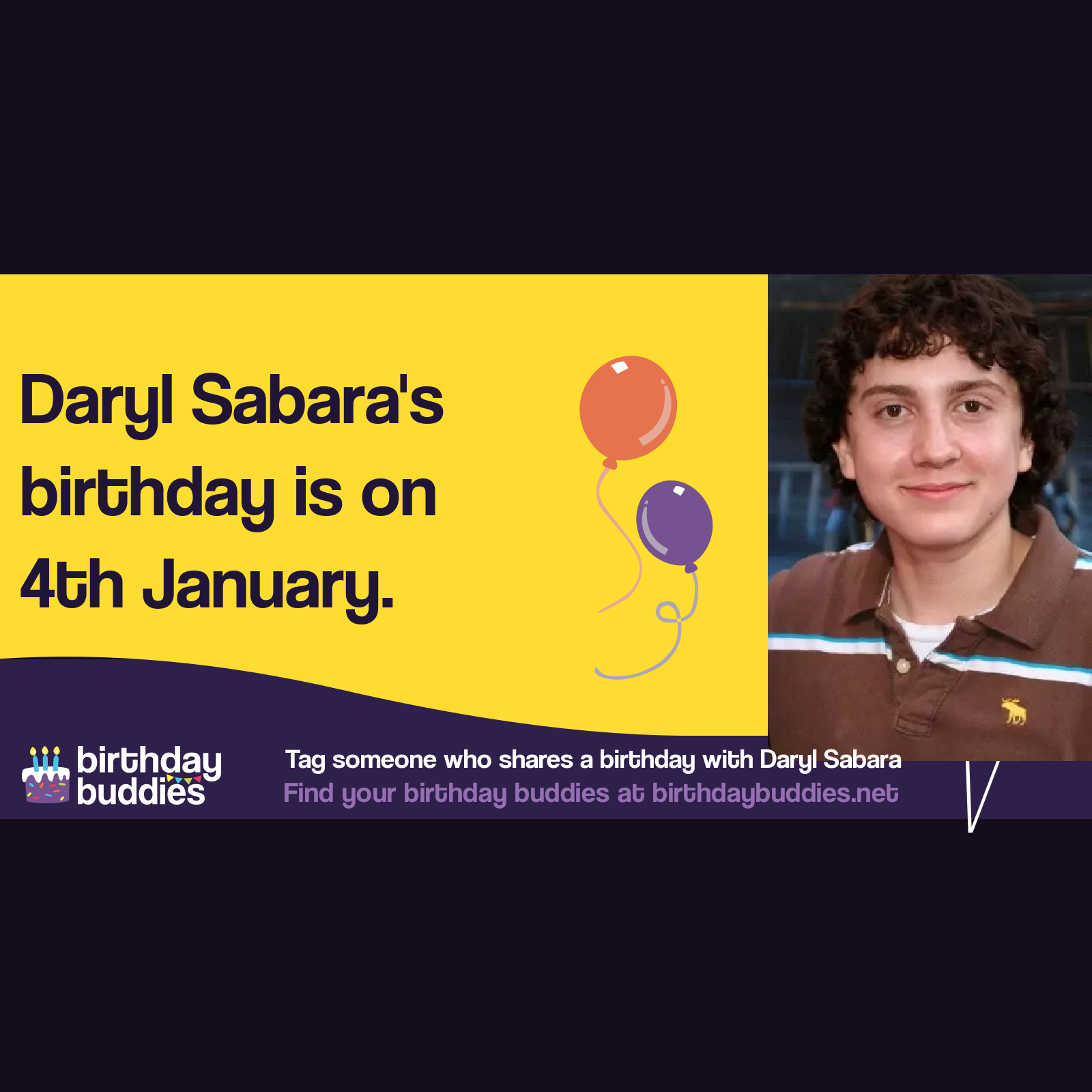 Daryl Sabara's birthday is 14th June 1992