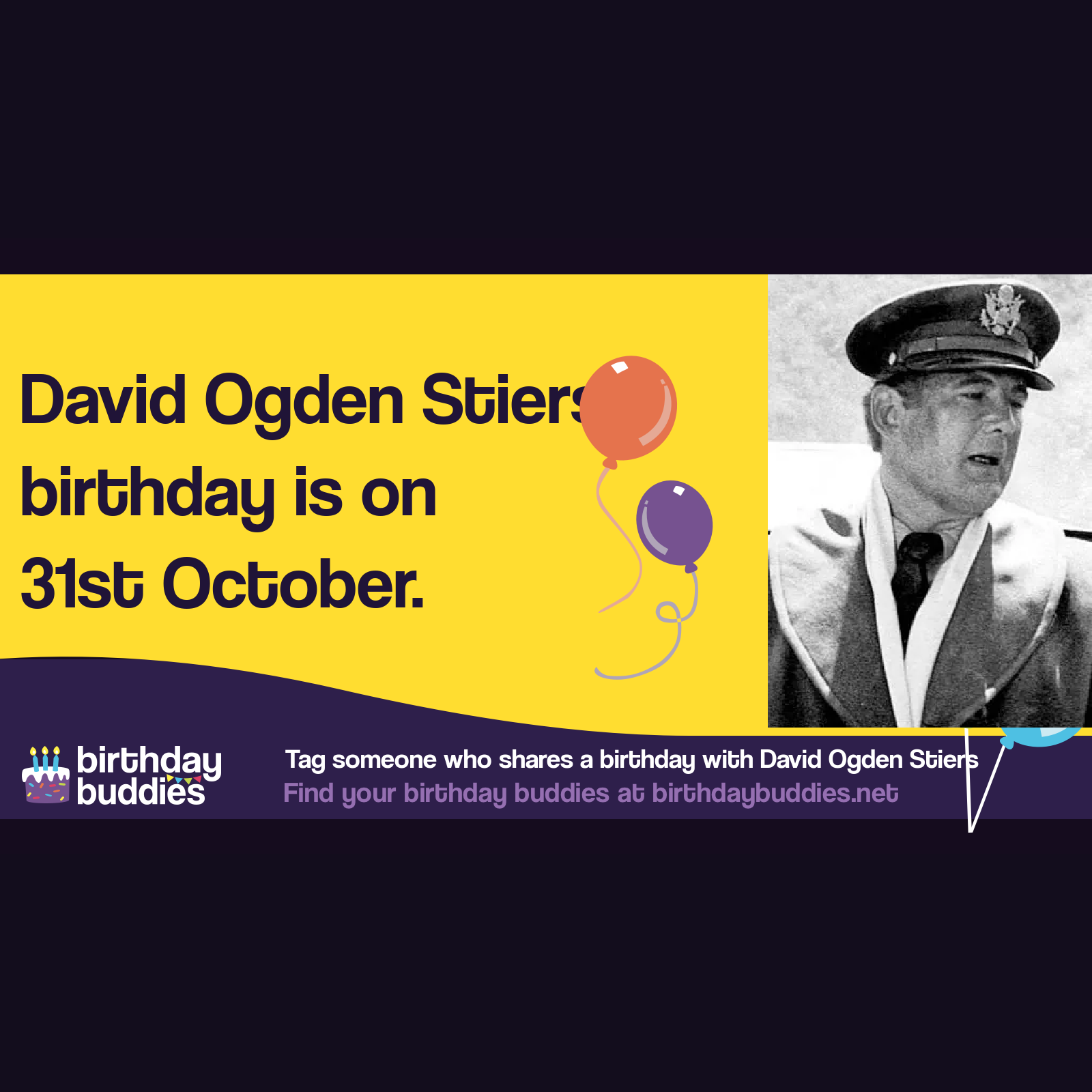 David Ogden Stiers's birthday was 31st October 1942