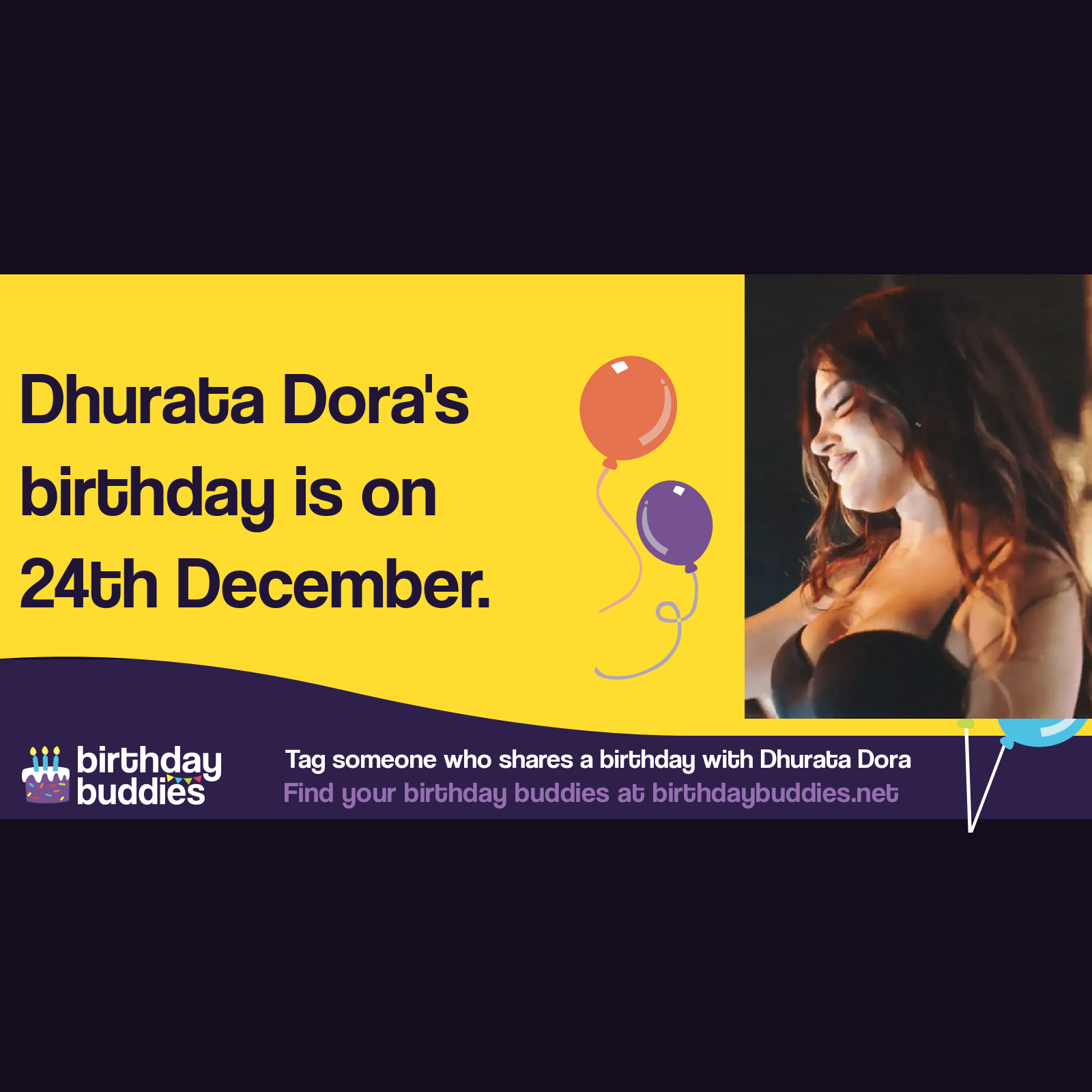 Dhurata Dora's birthday is 24th December 1992