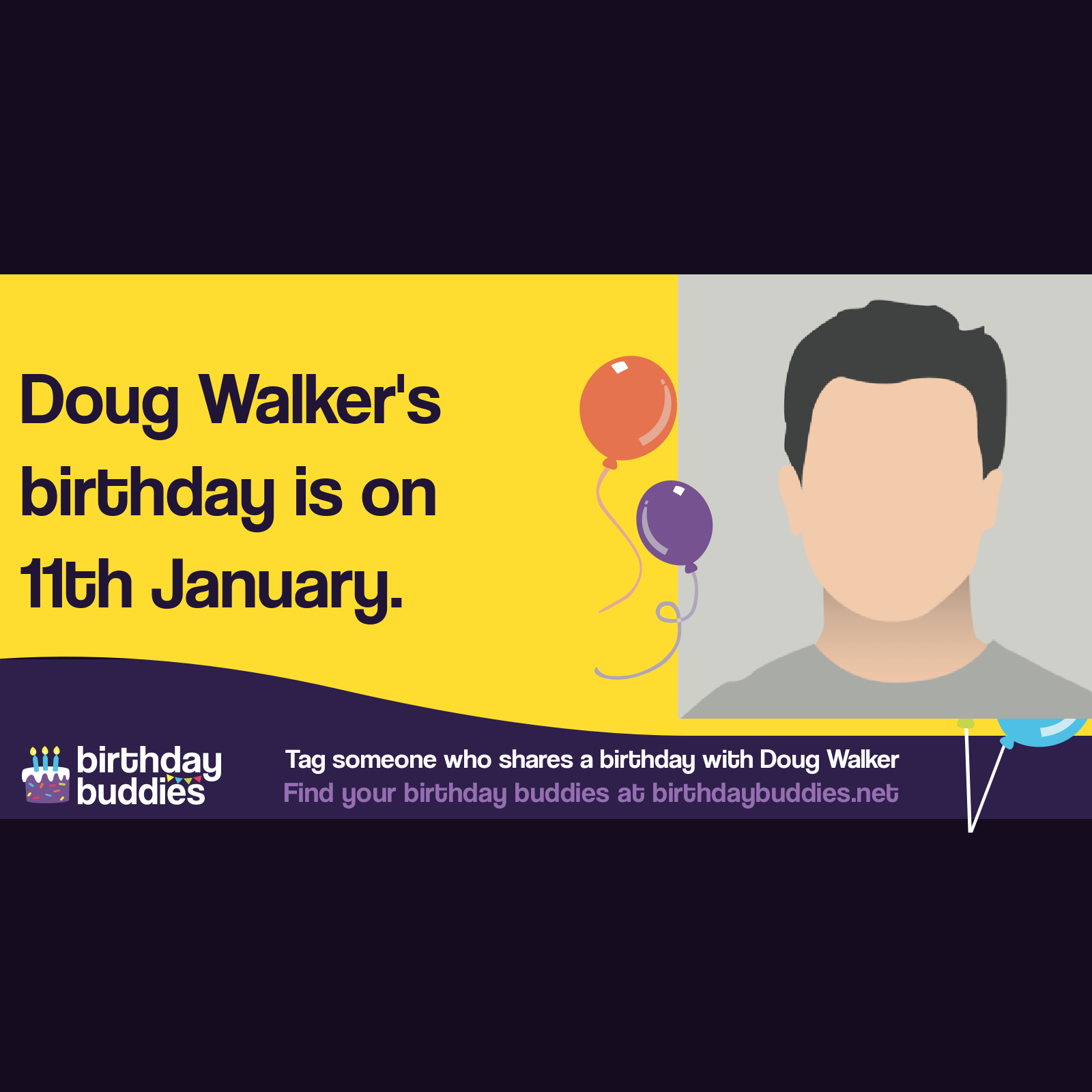 Doug Walker's birthday is 11th January 1952
