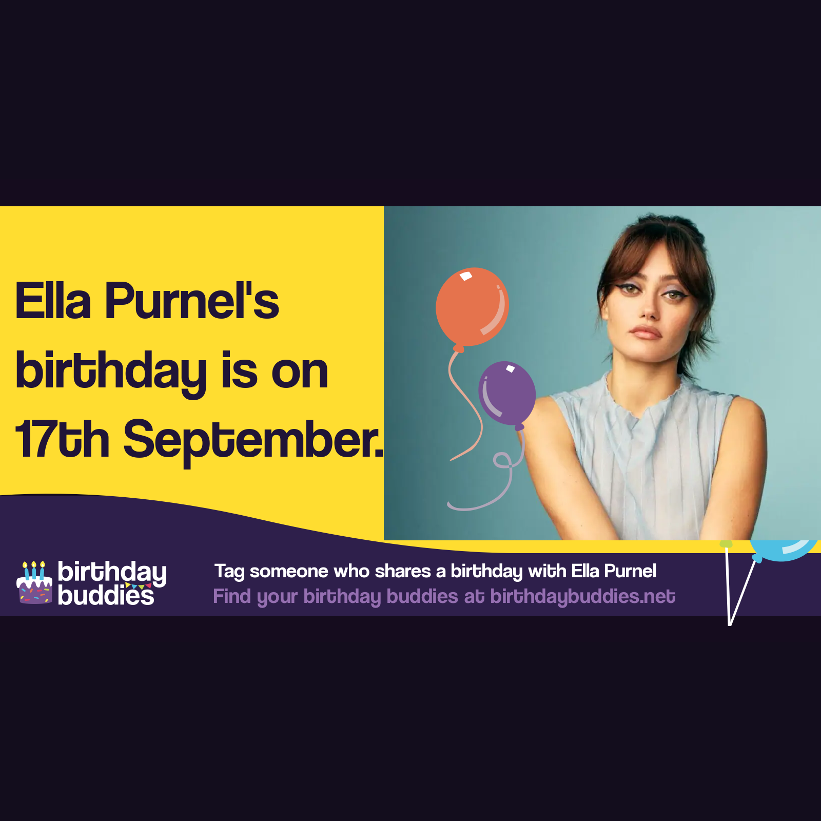 Ella Purnel's birthday is 17th September 1996