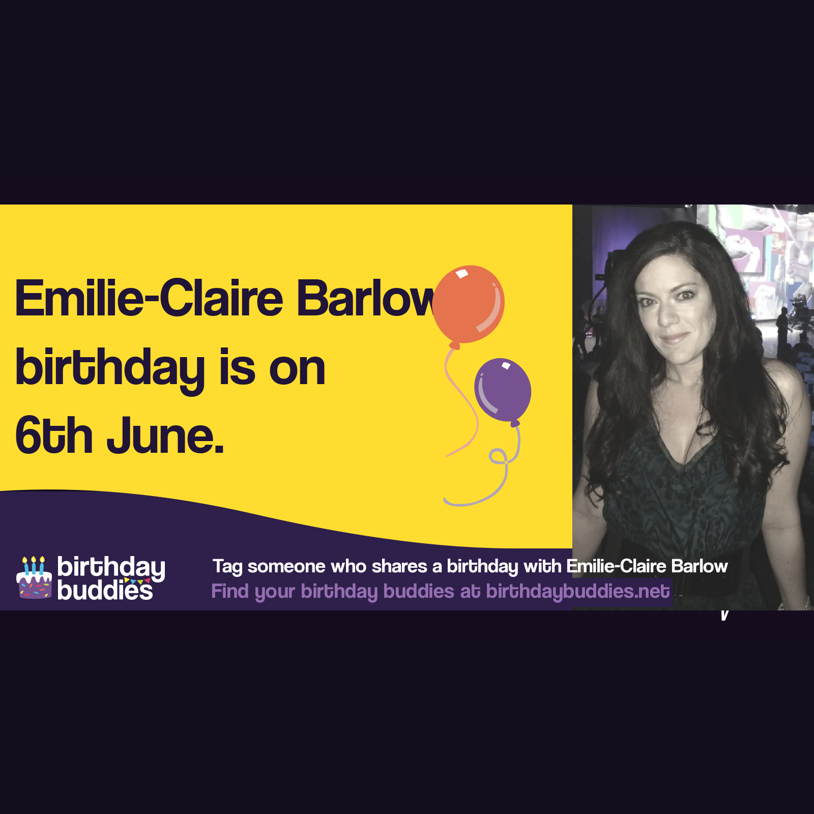 Emilie-Claire Barlow's birthday is 6th June 1976