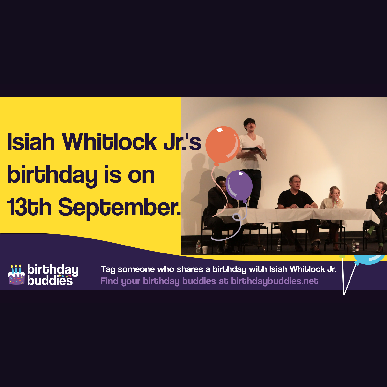 Isiah Whitlock Jr.'s birthday was 13th September 1954