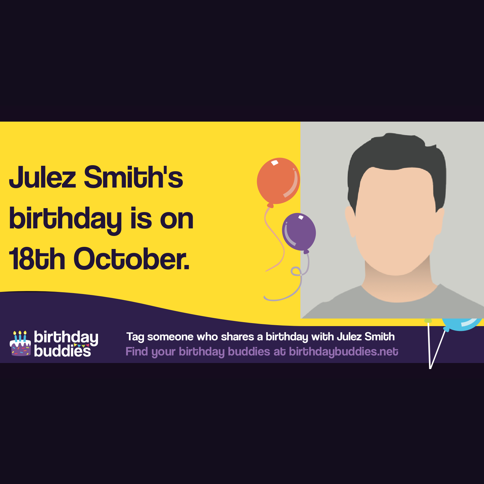 Julez Smith's birthday is 18th October 2004