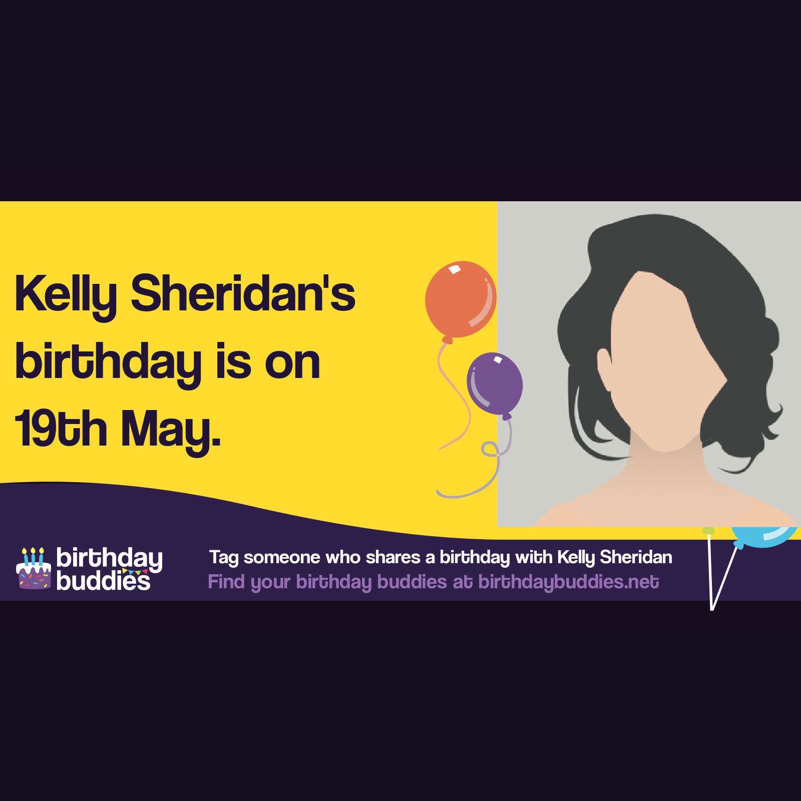Kelly Sheridan's birthday is 19th May 1977