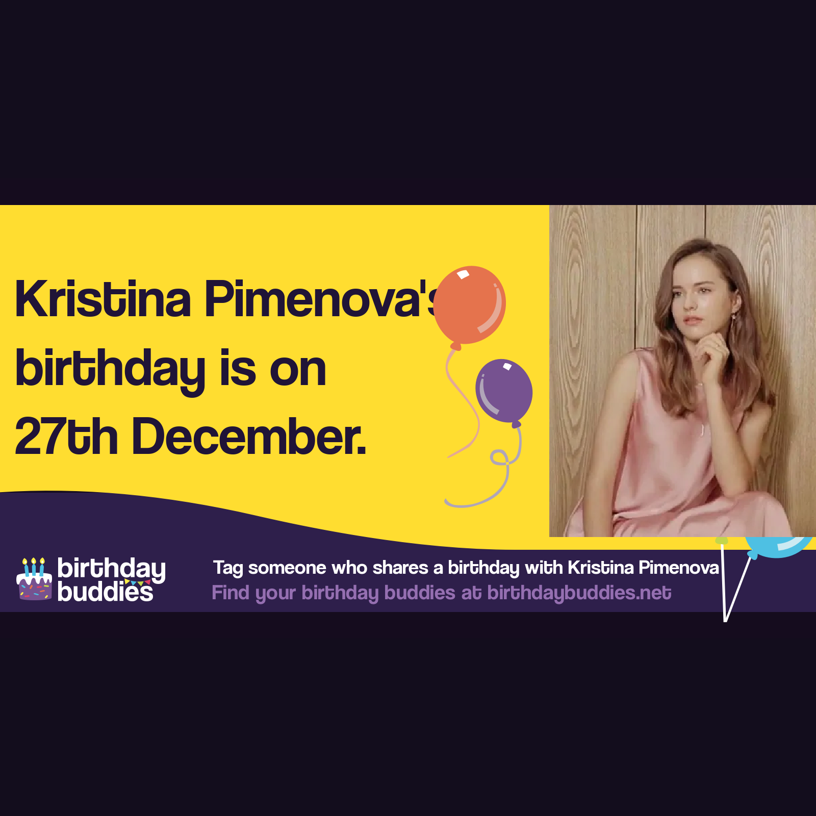 Kristina Pimenova's birthday is 27th December 2005