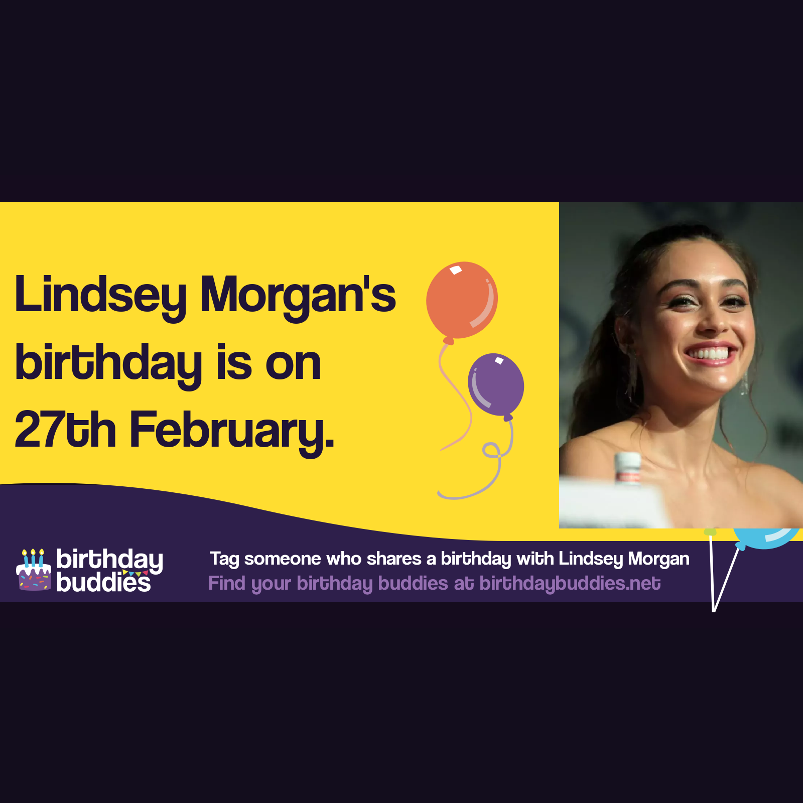 Lindsey Morgan s Birthday Is 27th February 1990