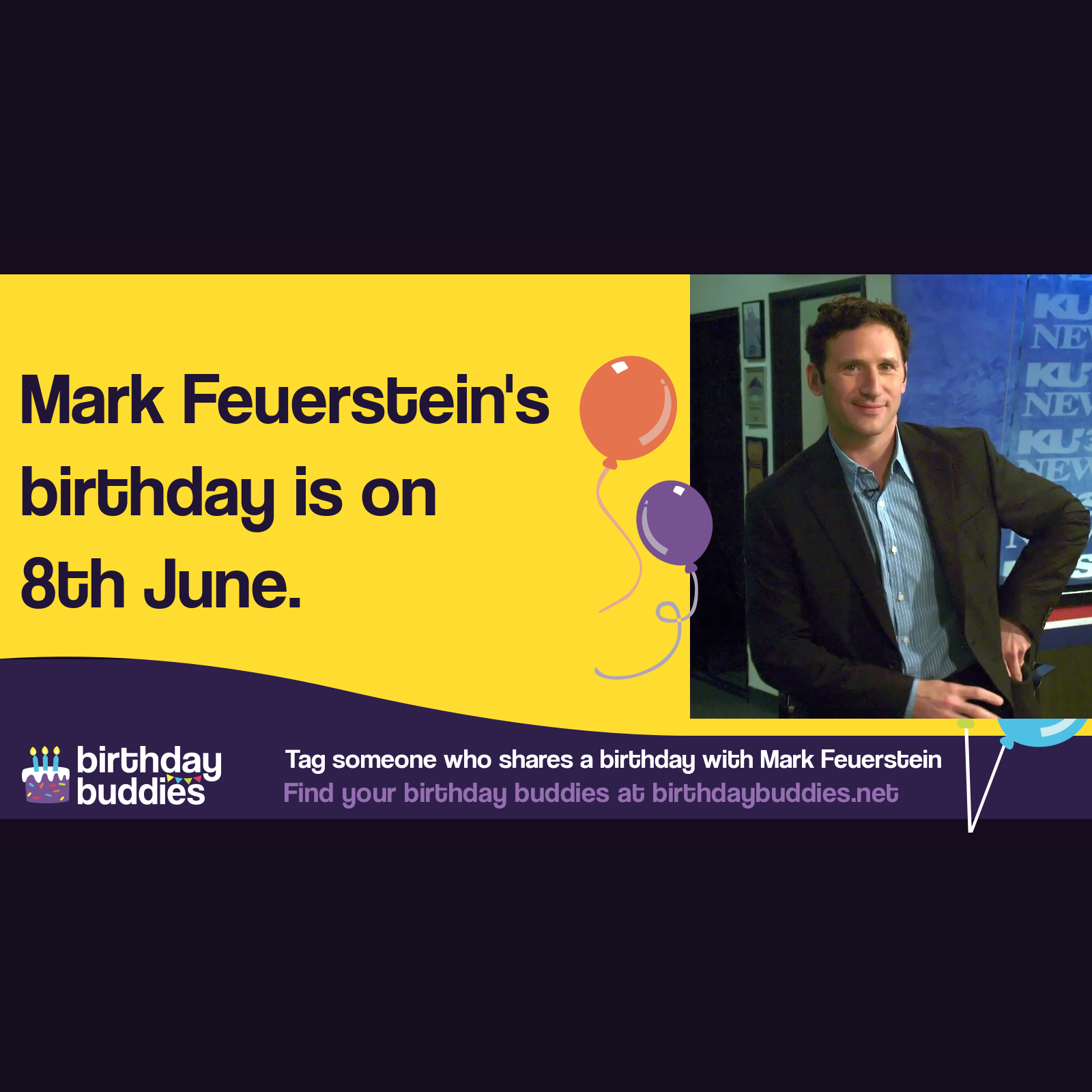 Mark Feuerstein's birthday is 8th June 1971