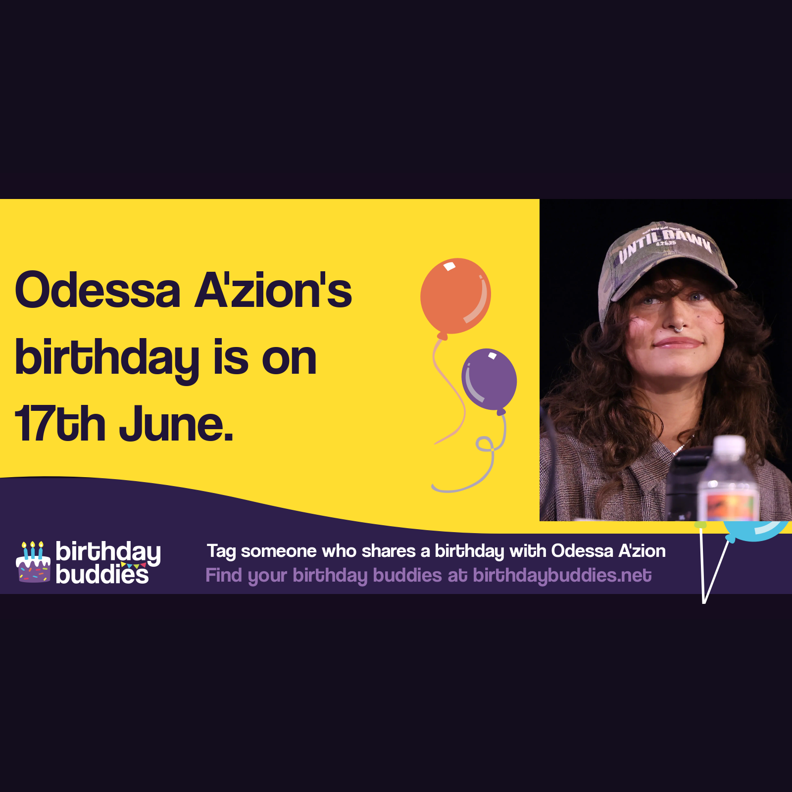Odessa A'zion's birthday is 17th June 2000