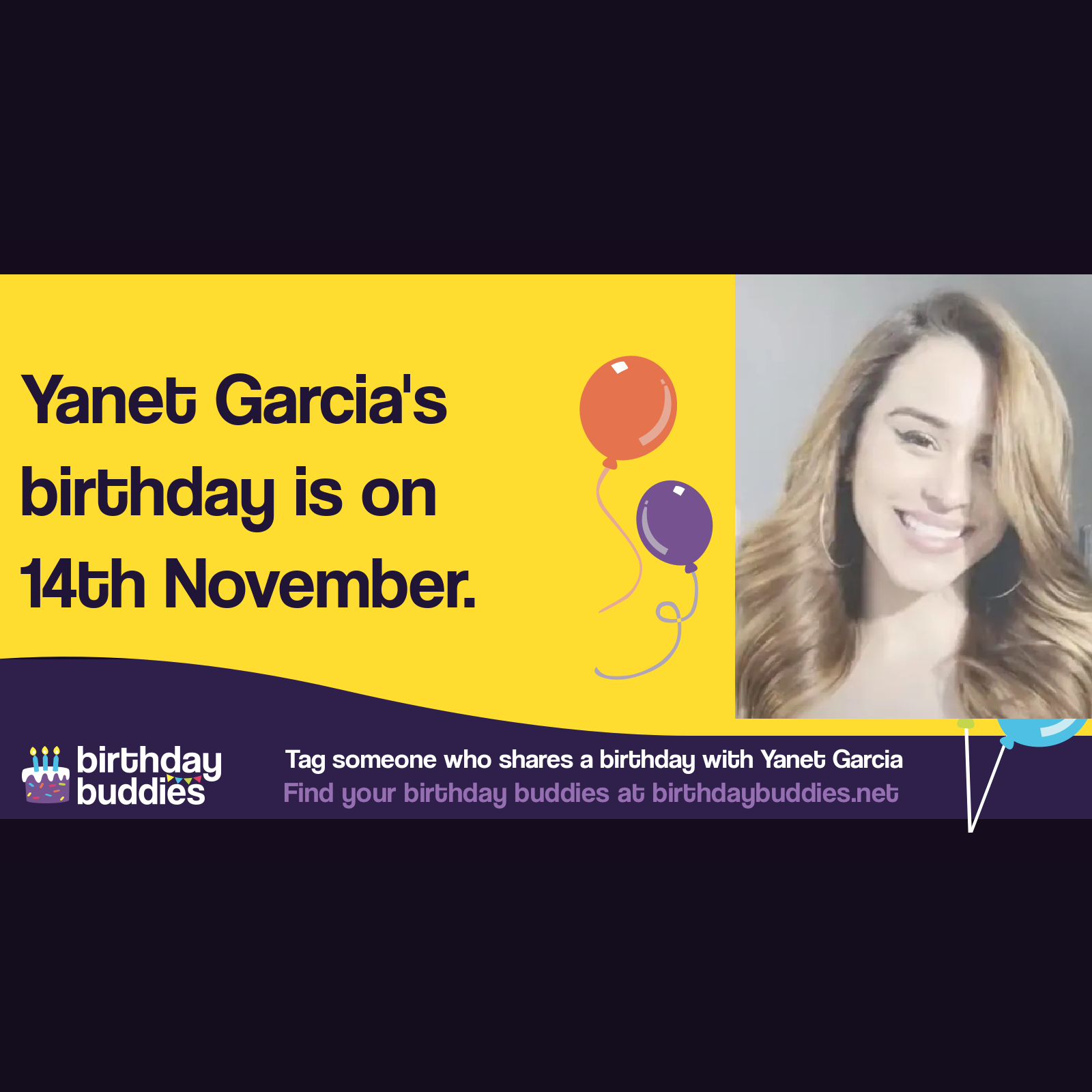 Yanet Garcías Birthday Is 14th November 1990