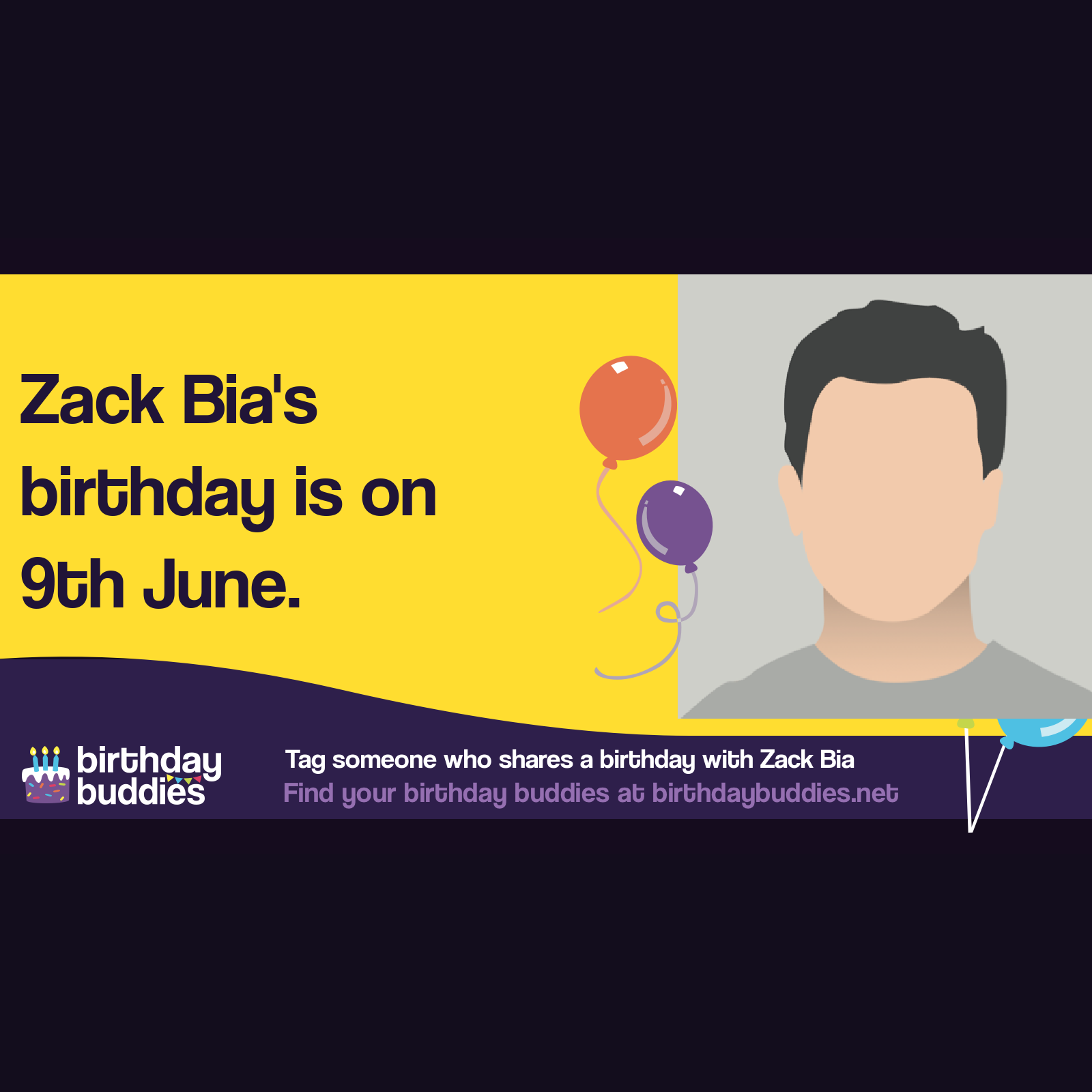 Zack Bia's birthday is 9th June 1996